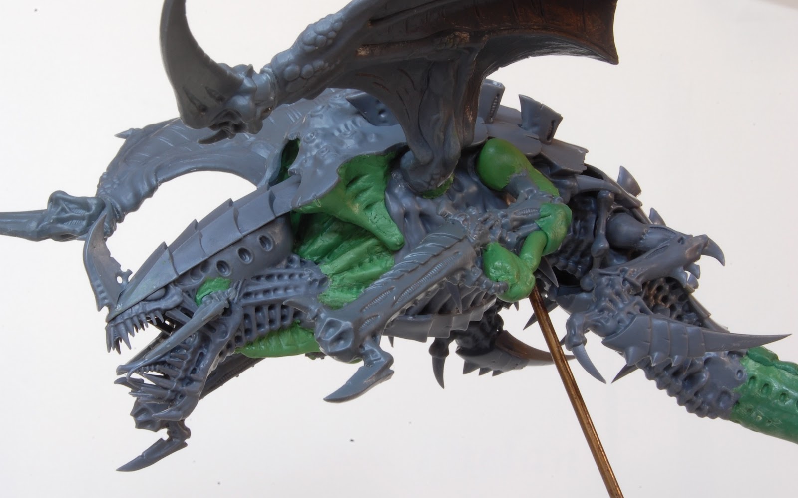 Awakening Ynnead: Tyranid Harpy Conversion