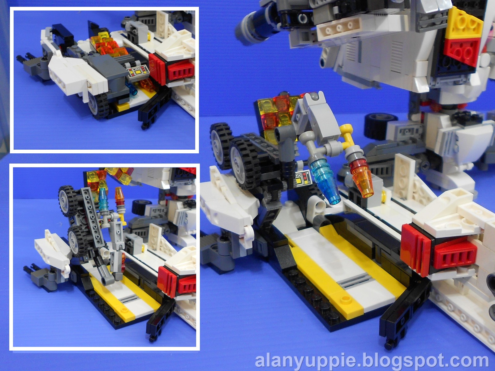 Alanyuppie's LEGO Transformers: LEGO Metroplex: Part 3 of 3: Base Mode