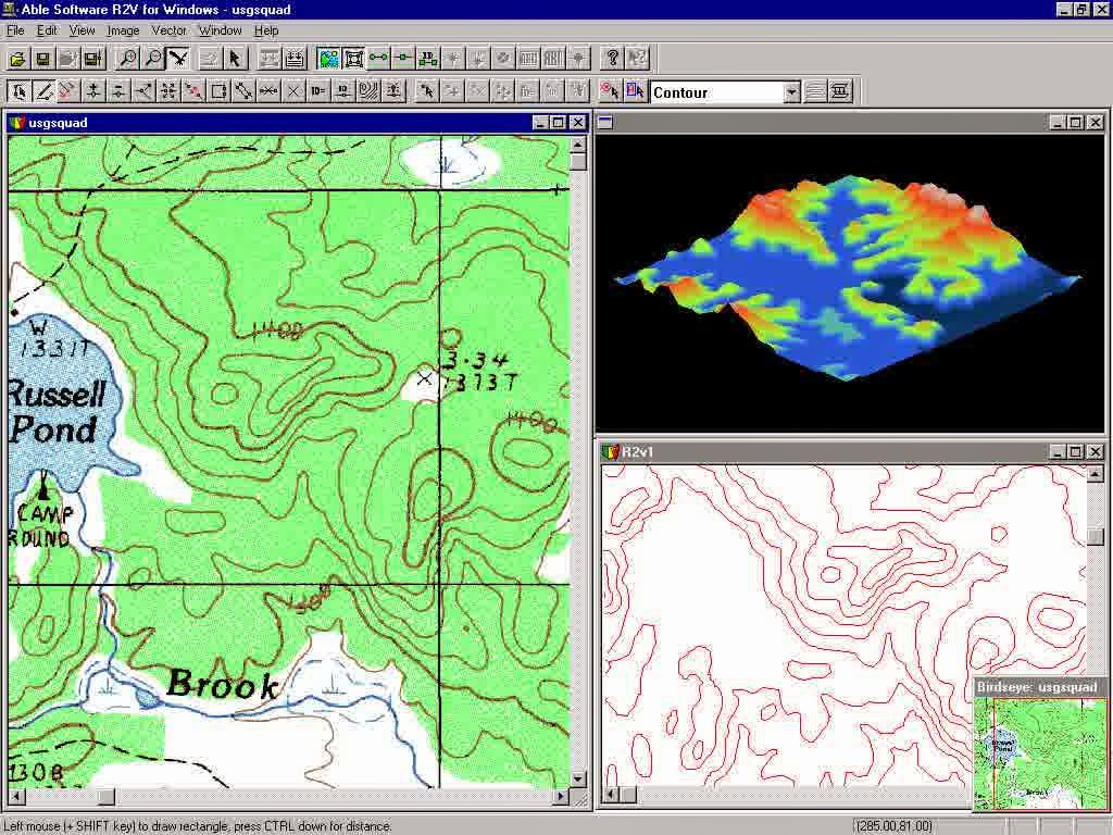 Mengubah peta raster menjadi vektor - irpag