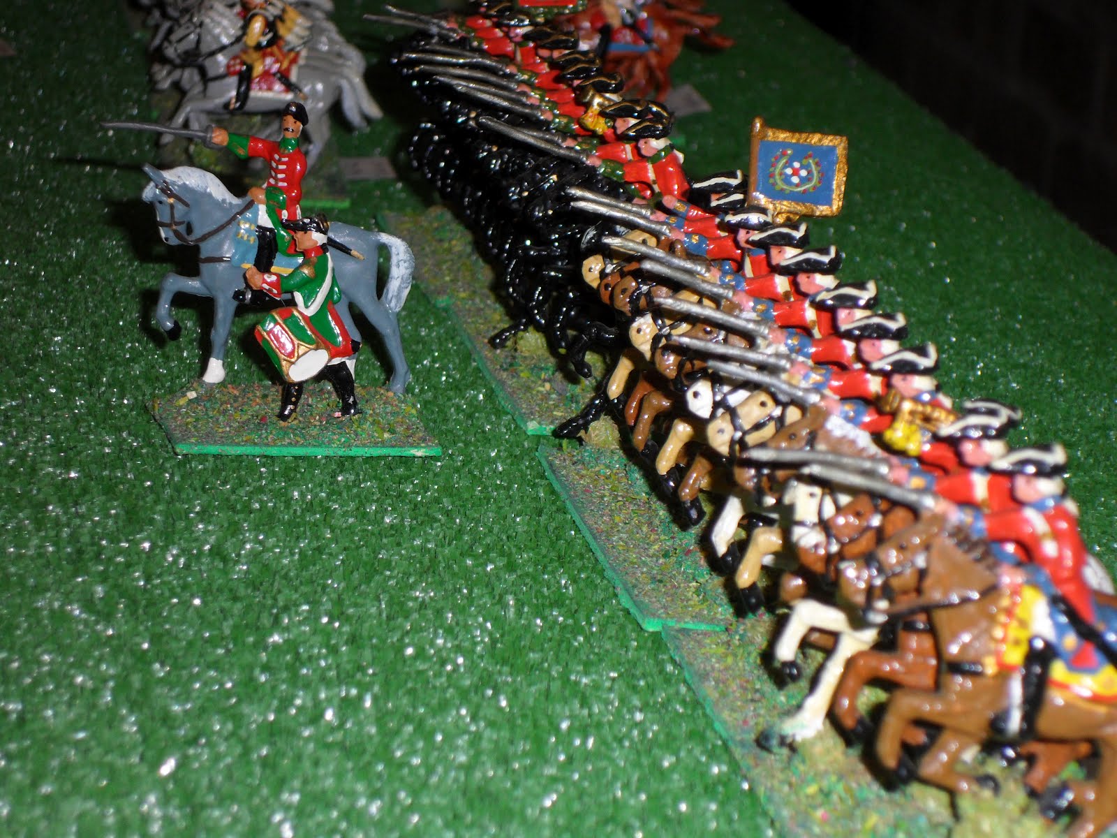 Westerhope Wargame Group: 40mm. Prince August castings.