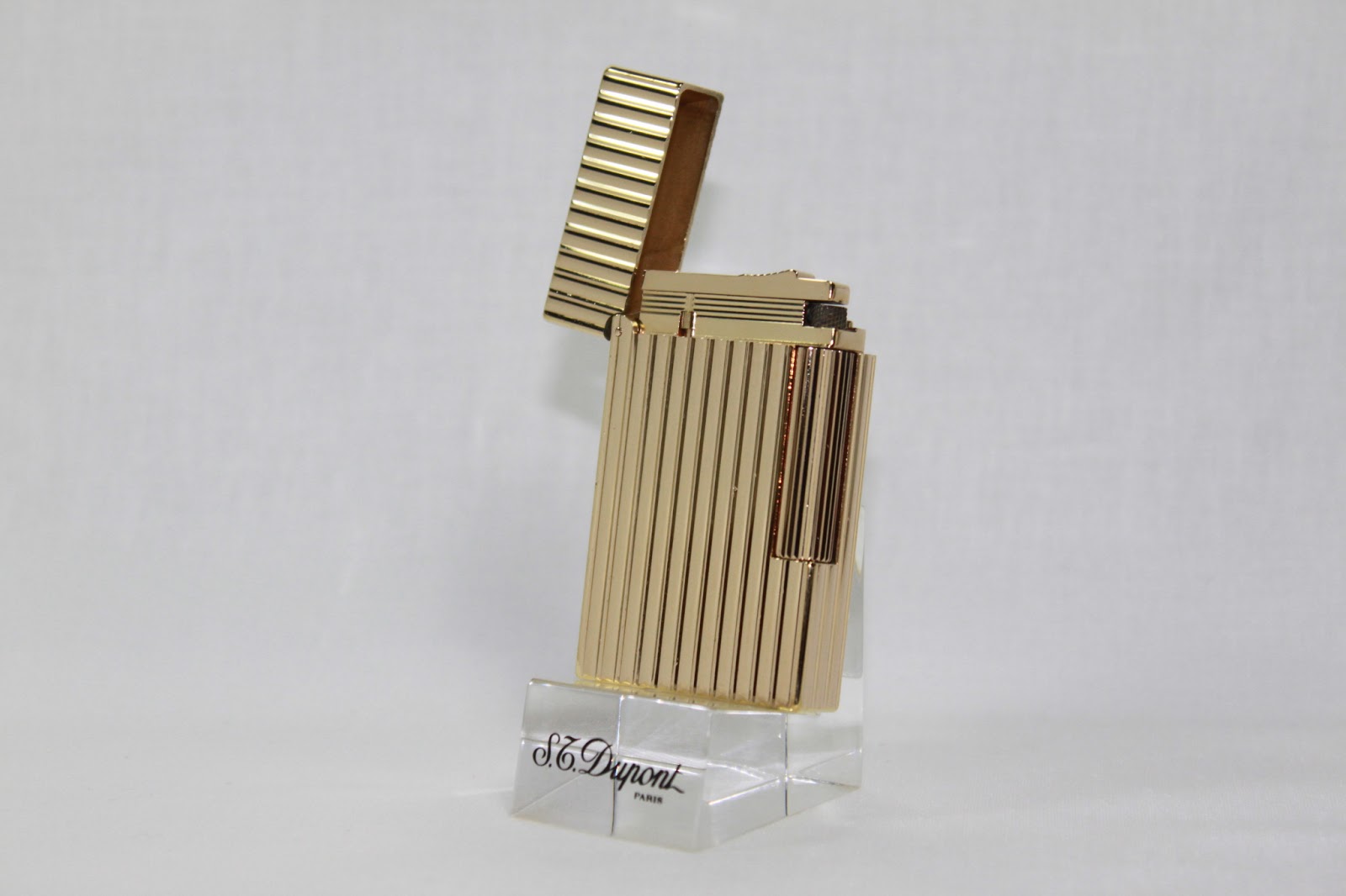 ziq S.T. DUPONT collections: ORIGINAL S.T.DUPONT LINE 2 GOLD WITH NICE ...