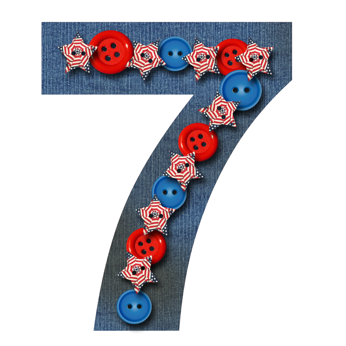 GRANNY ENCHANTED'S BLOG: Free Denim Buttons Digi Scrapbook Numbers
