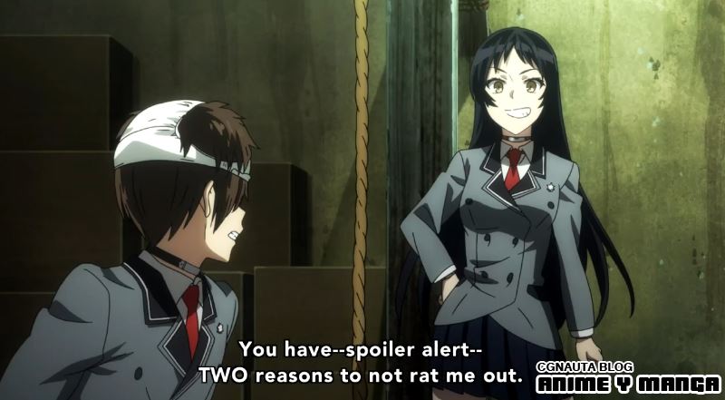 Shimoneta (2015) Episodio 1 "¿A quién sirve el orden público y la moral ...