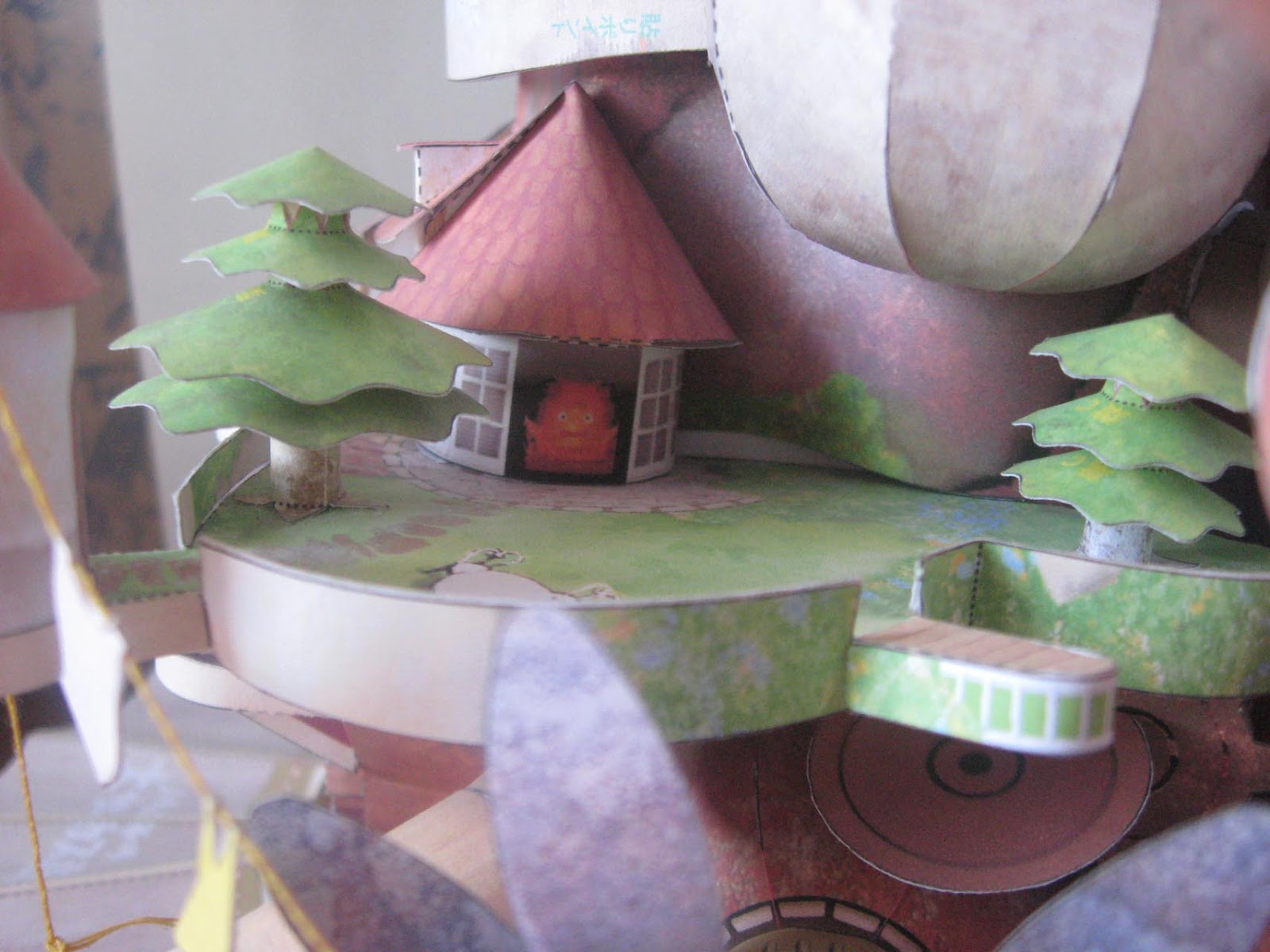 akire's portfolio: Il mio primo papercraft: Il Castello Errante di Howl ...