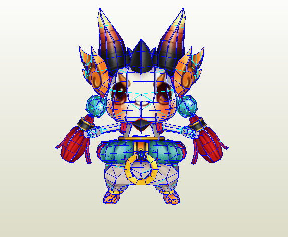 Grand Chase Papercraft - Thanny Boy | Papercraft Paradise | PaperCrafts ...