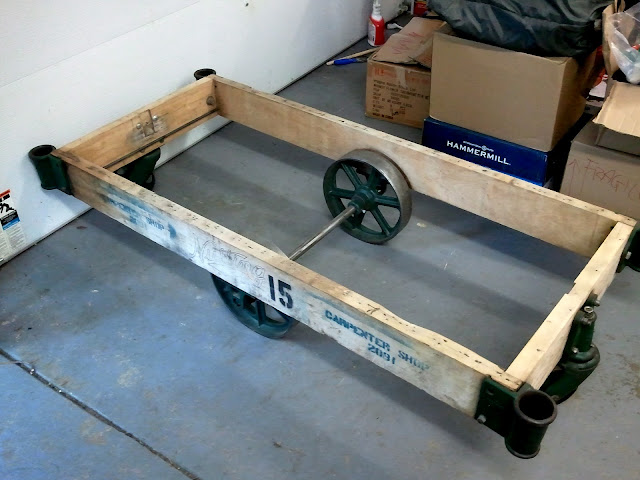 Boomtown, USA: Jumping to the present: Turning a factory cart into a ...