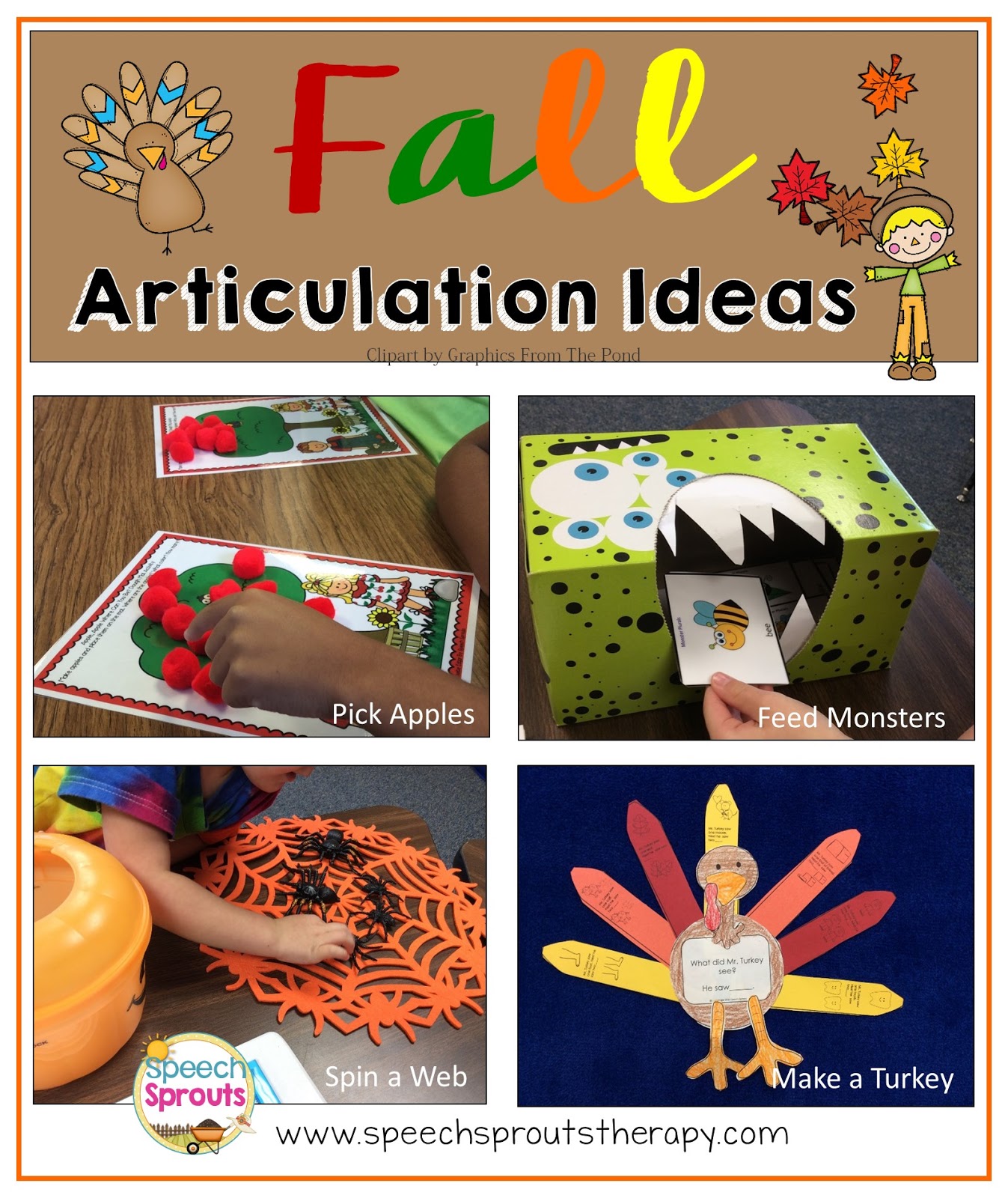 Speech Sprouts Fall Articulation Four Fun Ideas Speech Sprouts Fall Articulation Four Fun Ideas