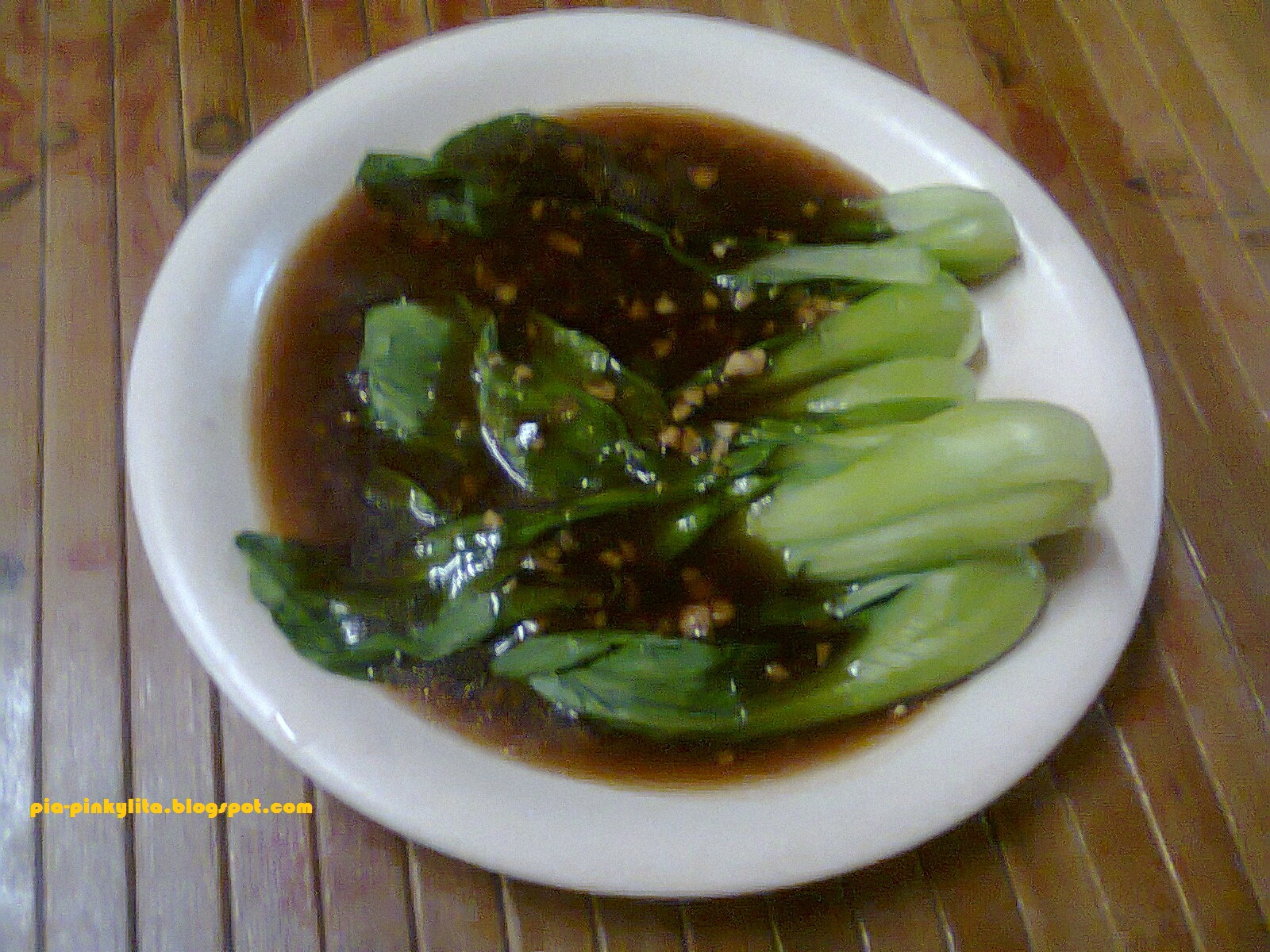 Commoner Fairy Tales: Resipi Sayur Pak Choi Sos Tiram