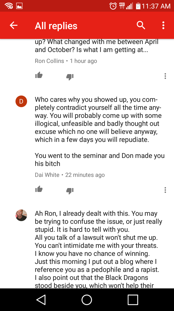 Black Dragon Ninjitsu: Don Roley: Character Assassin or Mentally Ill...