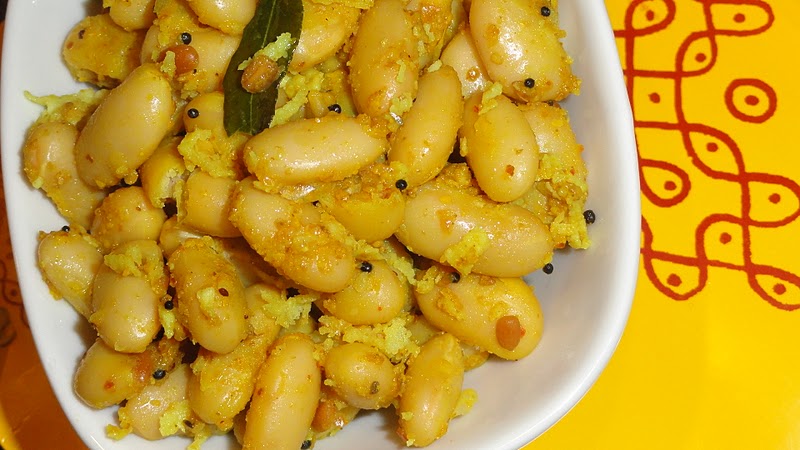 A Peek into My Kitchen: Cannellini/ White Kidney Beans Sundal ...