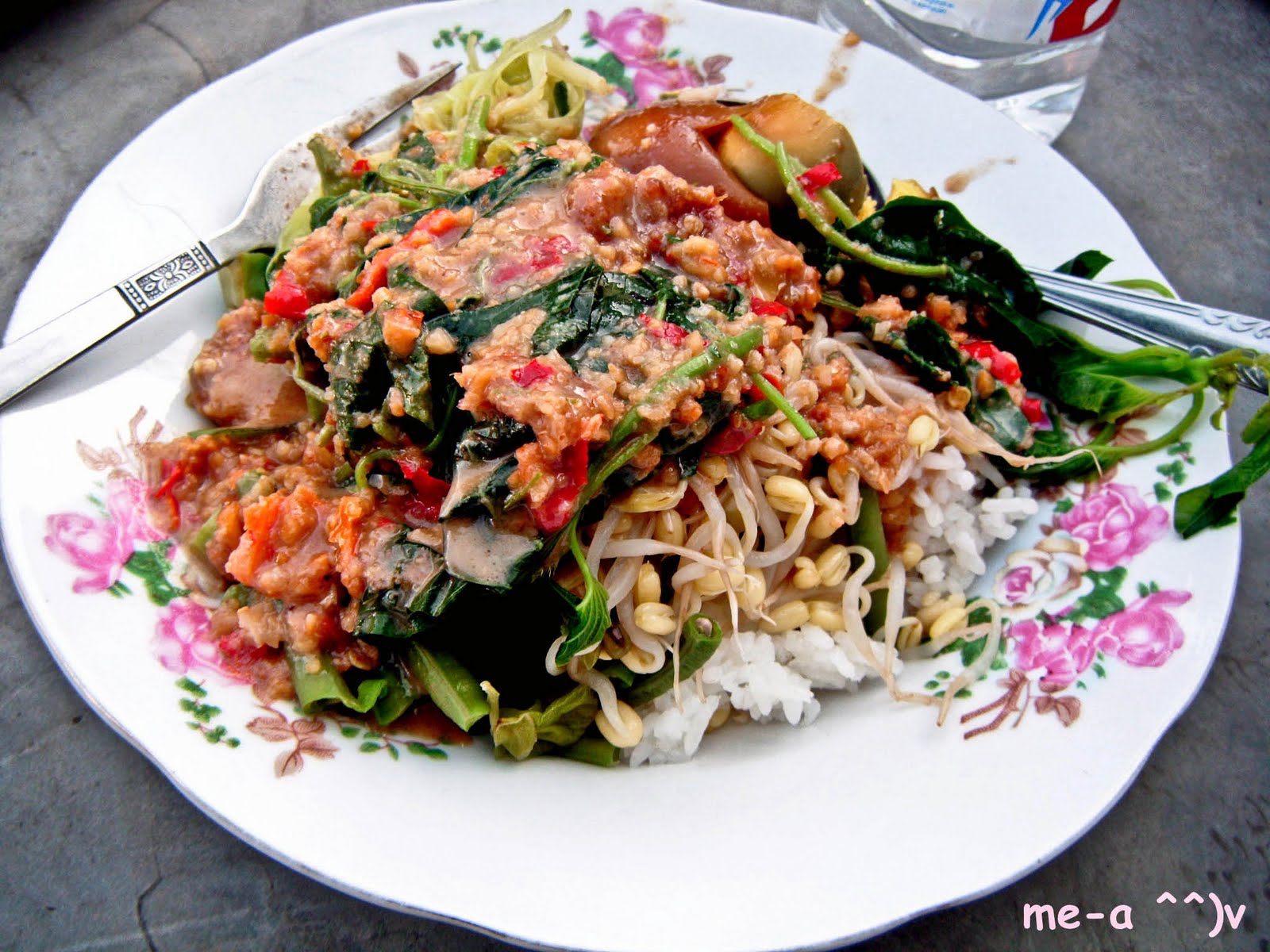 Sego Pecel Jogja ~ Omah Semar Home Stay @Jogjakarta