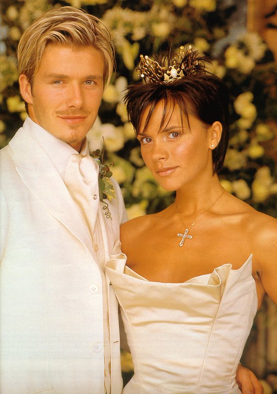 David Beckham and Victoria Adams - Red Carpet Wedding