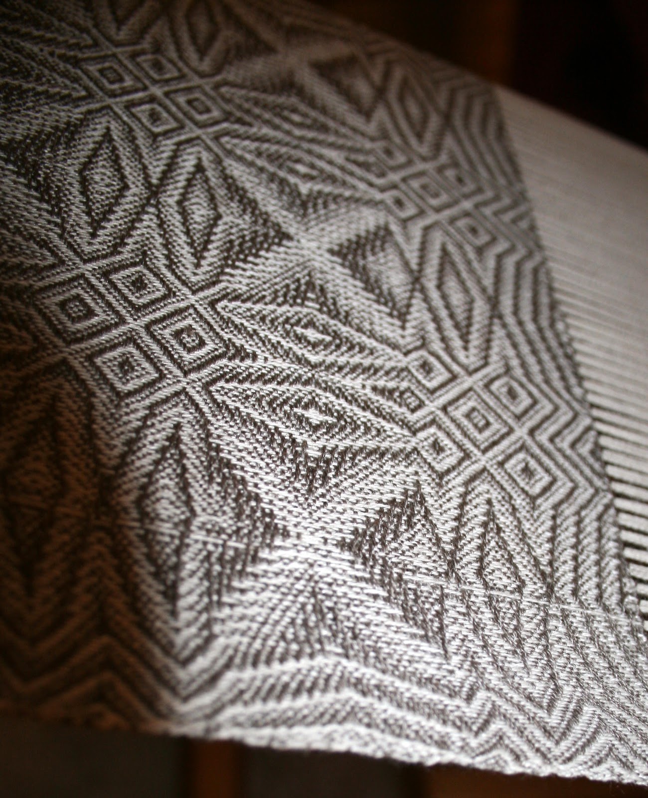 Thrums: Snowflake Twill: One Step Back and Four Steps Ahead