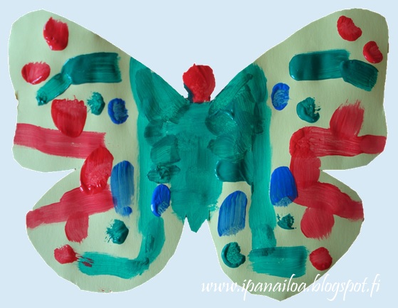 askartelua: Perhonen