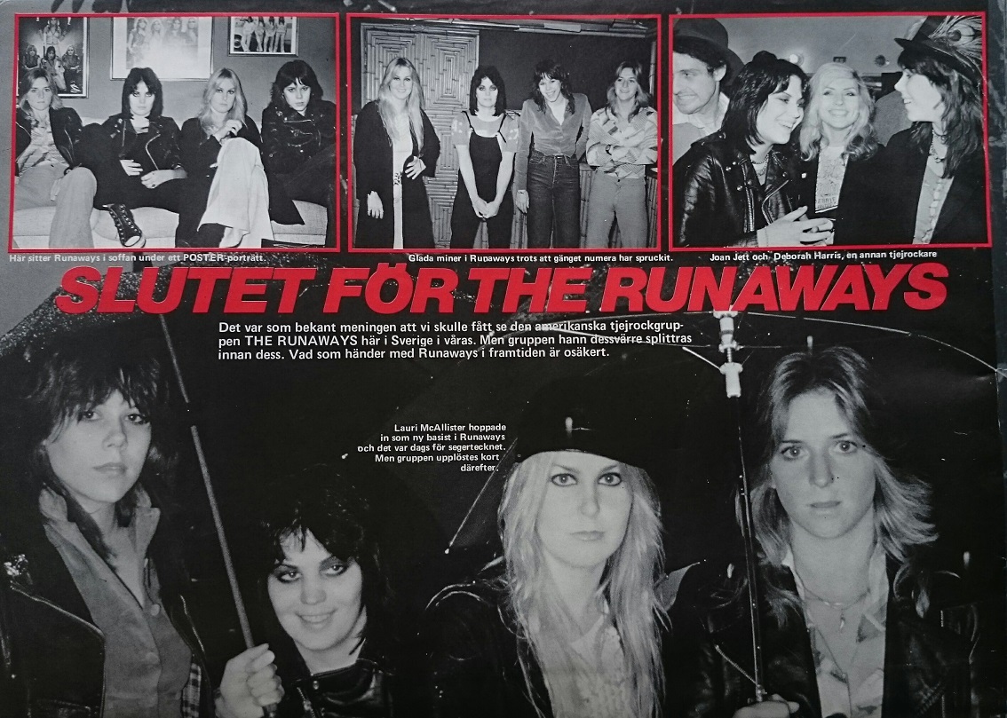 Toys - Ett Nytt Hopp!: The Runaways - Poster 1978