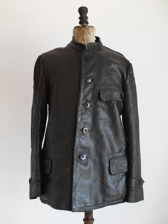 WWII German "Kriegsmarine" leather jacket -U-boat jacket-