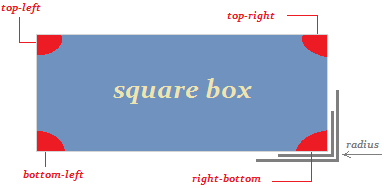 Konsep Elemen CSS Border Radius - Mediator Barang Antik