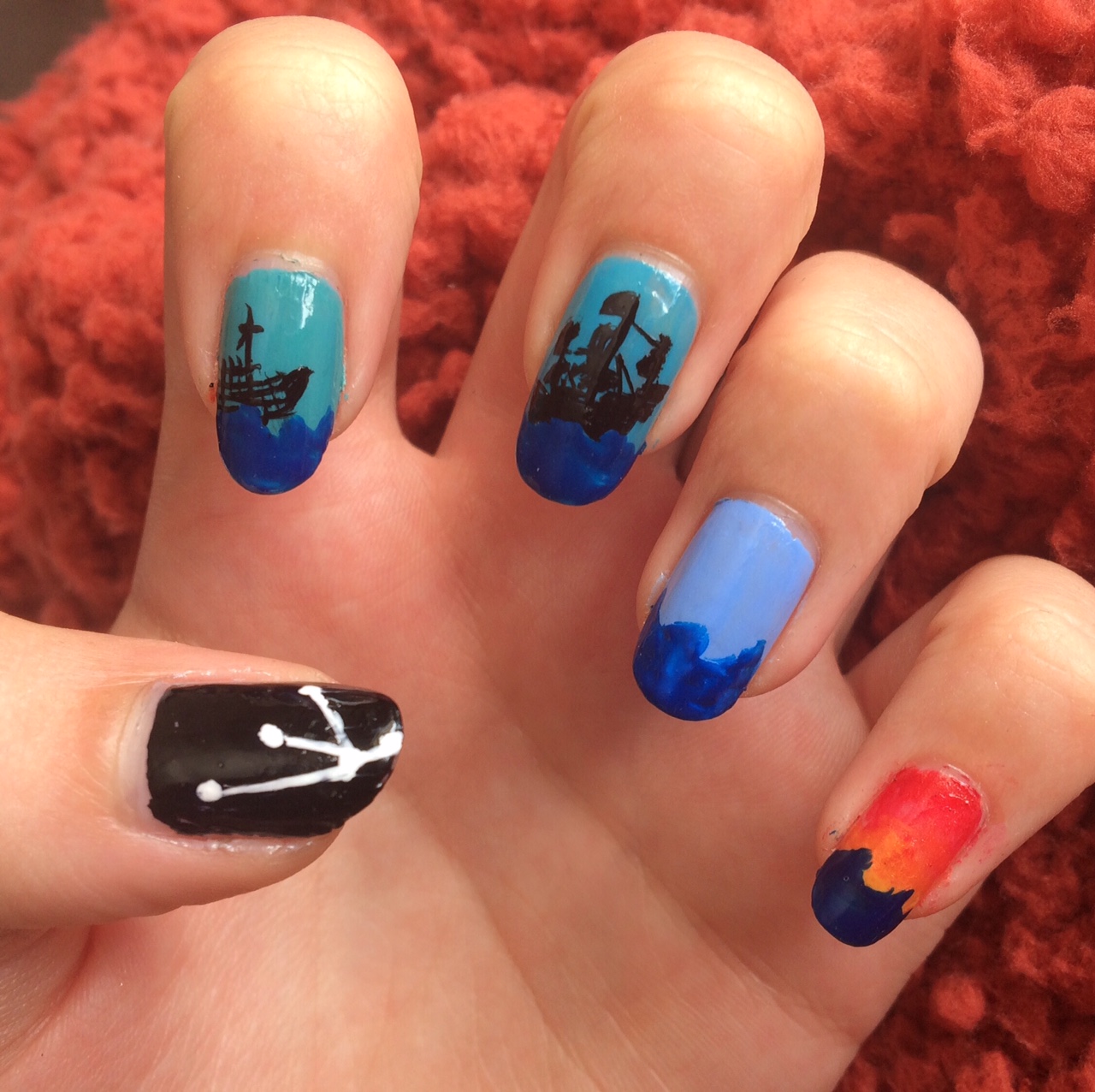 Nails: Pirates Of the Caribbean Nails
