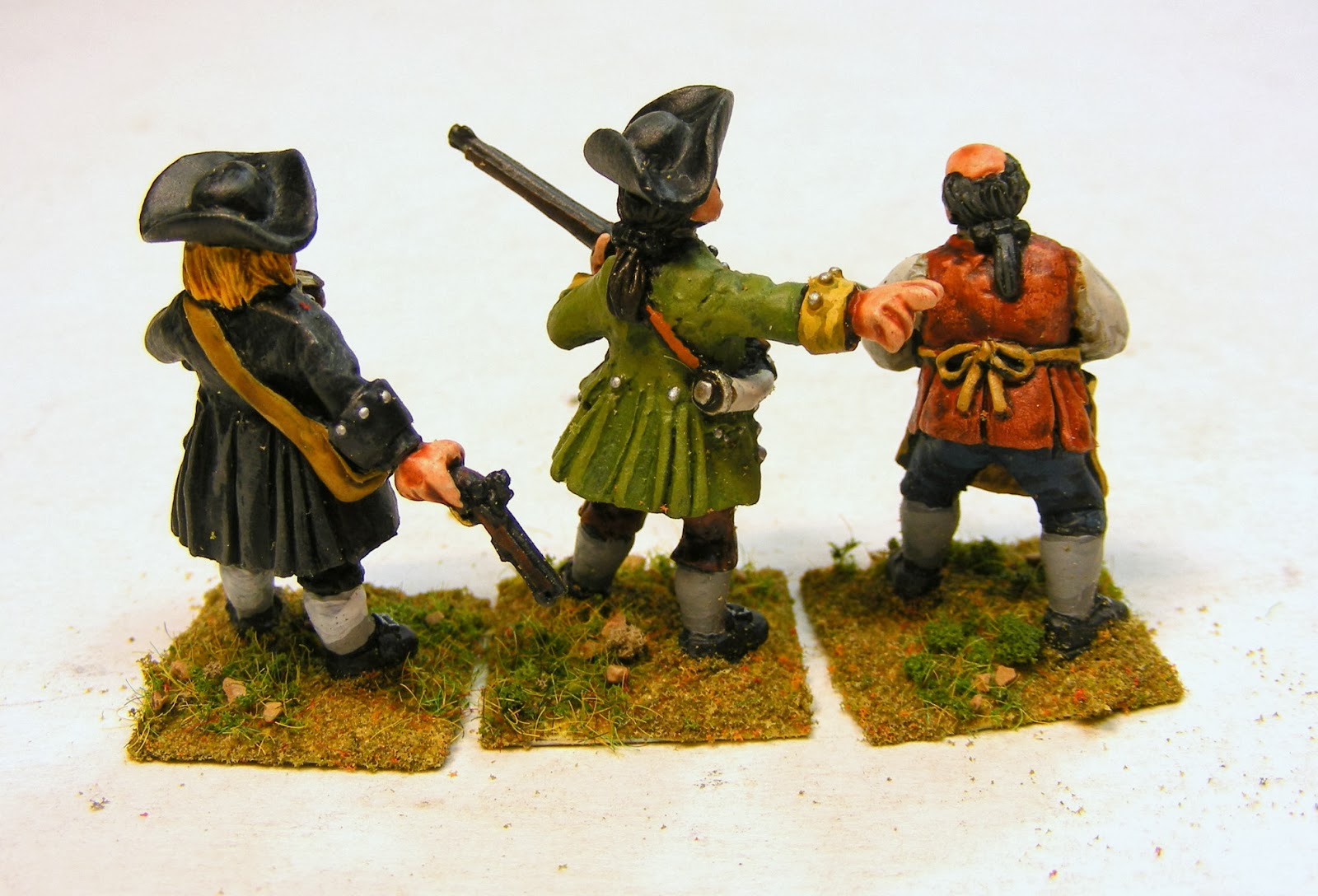 Evil Bob's Miniature Painting: 28mm F&IW Civilians from Galloping Major
