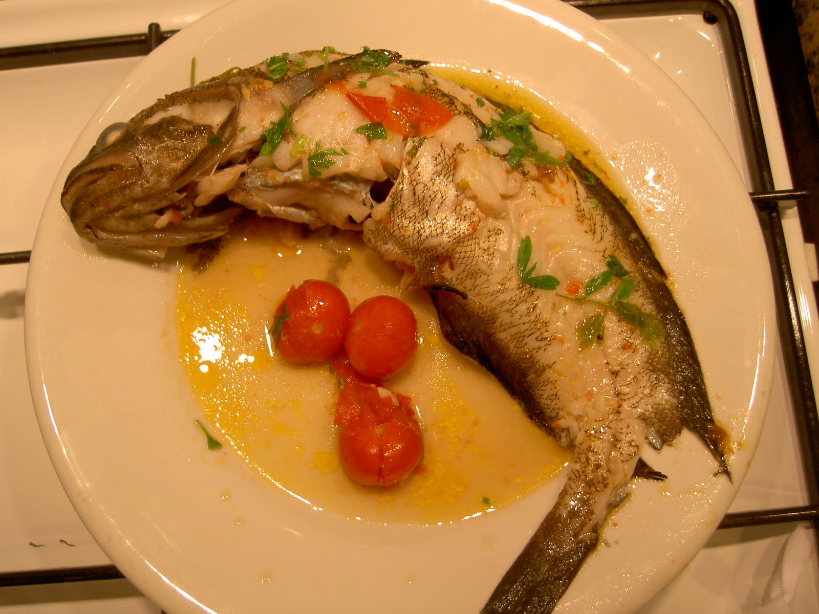 Lupu di Scoggihu a Brudetto (Mostella in brodetto) da La Cucina di ...