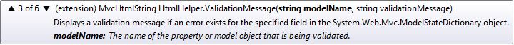 ValidationMessage HTML Helper in MVC3 Razor | 20Fingers2Brains