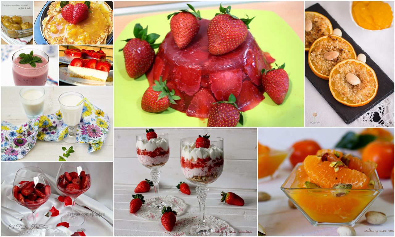 JULIA Y SUS RECETAS: Postres light para disfrutar sin remordimiento
