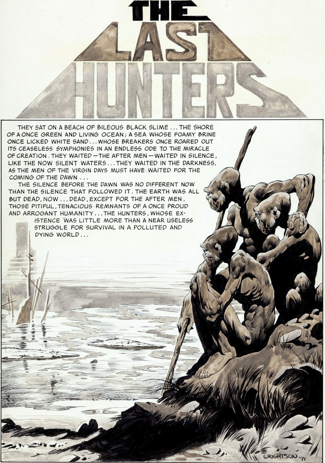 Cap'n's Comics: Last Hunter by Berni Wrightson