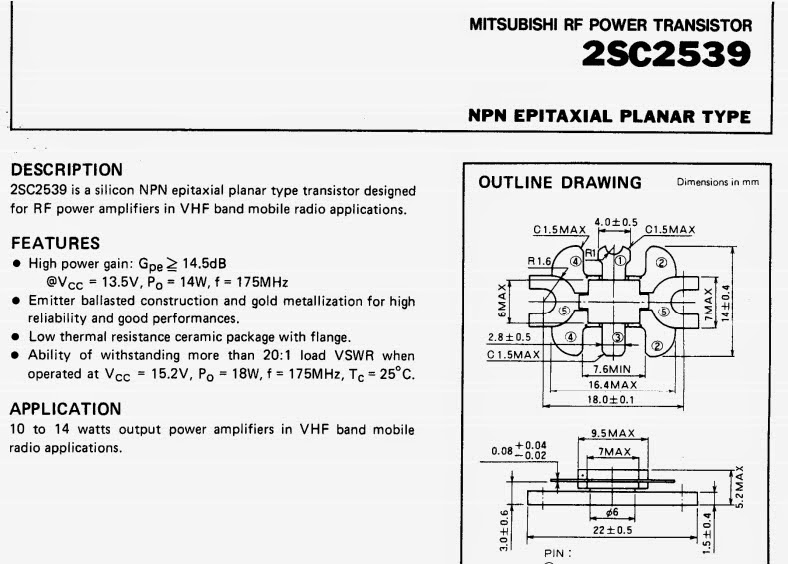 Transistor 2sc2539 setara 2sc1972