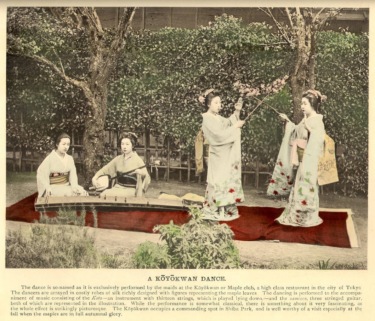 34 Beautiful Hand Tinted Color Photographs Illustrate Japanese Customs ...