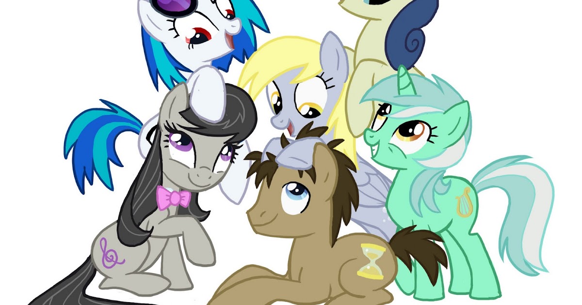 Mlp Fat Vinyl Scratch And Octavia