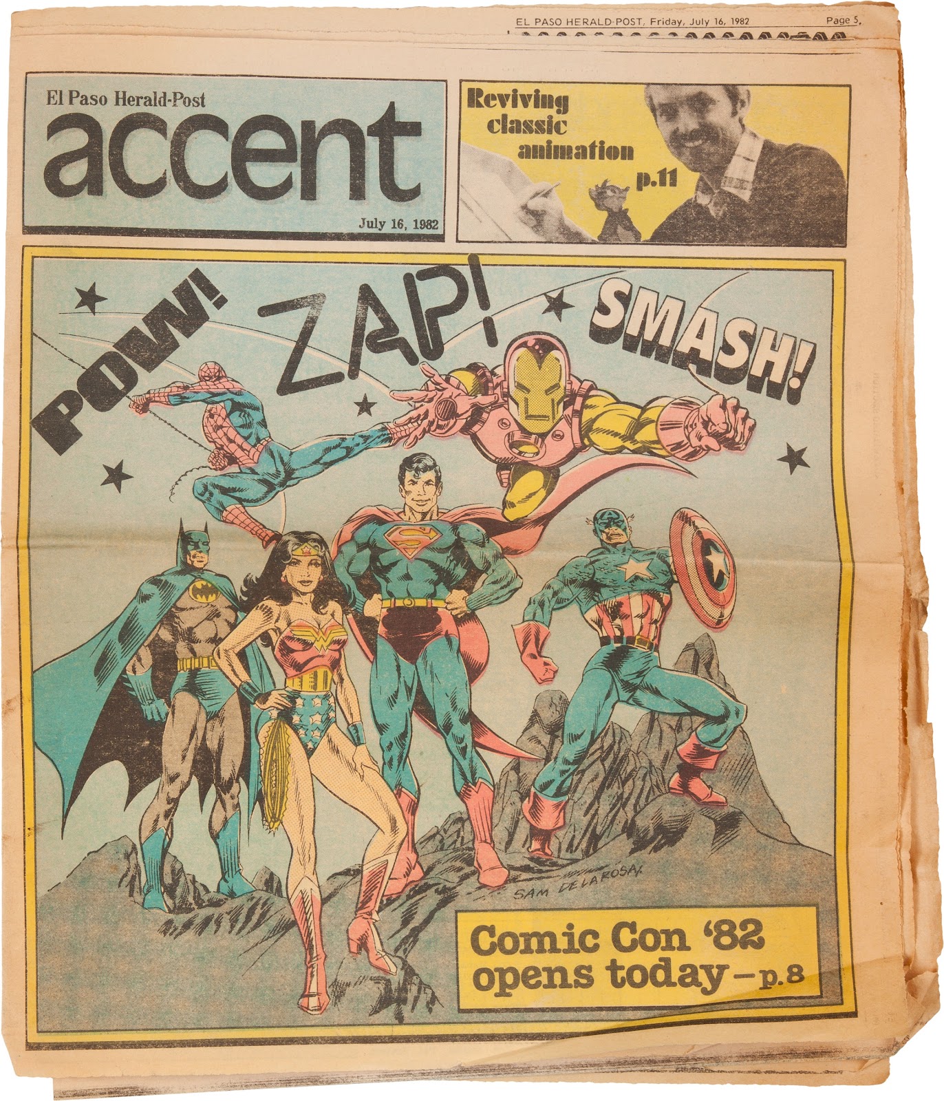 Marvel Comics of the 1980s: 1982 - El Paso Comic Con