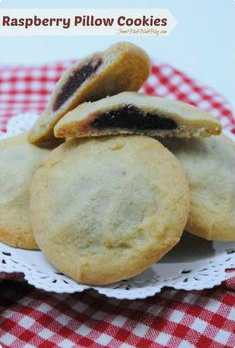 Raspberry Pillow Cookies Recipe | BEST EVER RECIPES