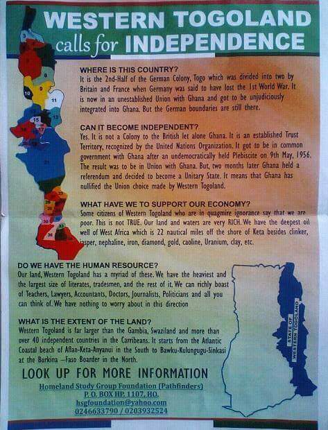 Seekers of Independent, (Western Togolanders)