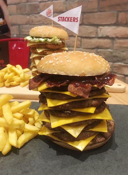 Shuqing's Story: Food Review: Burger King Stacker Burger