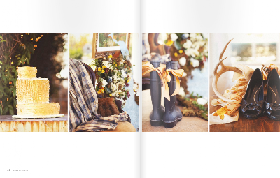 design studio B: fall wedding with hints of plaid...