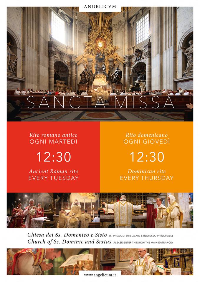 Orbis Catholicus Secundus: Dominican Rite in Rome: Every Thursday at ...