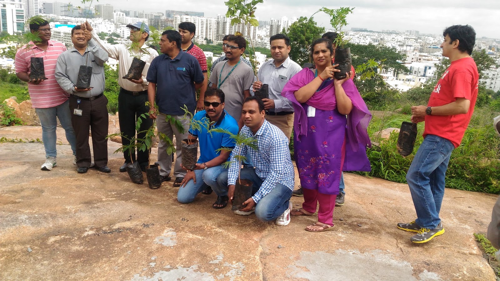 INDIAN DEVELOPMENT FOUNDATION: Tree plantation Program @ Hyderabad