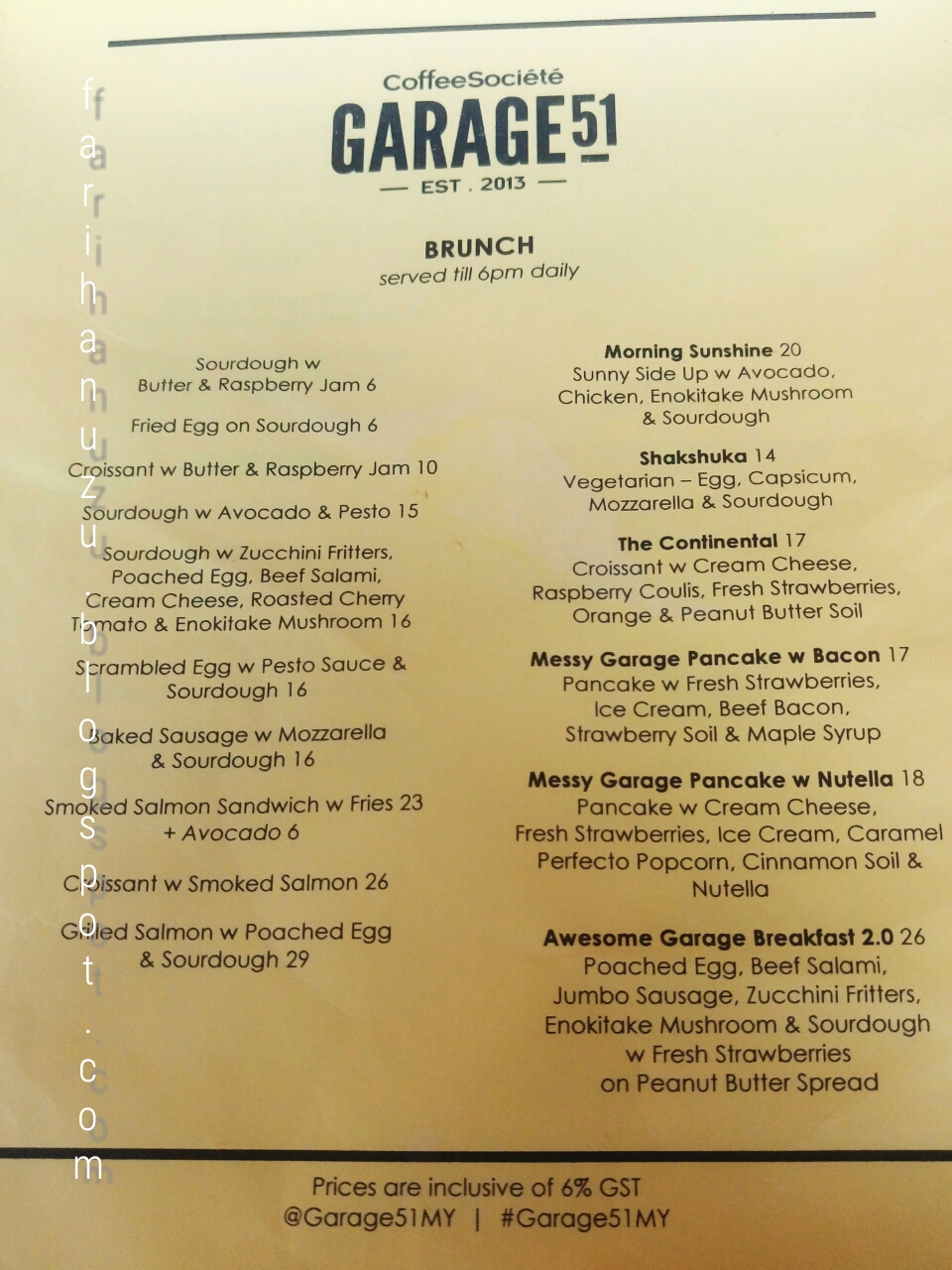 Iah Merambu: Garage 51