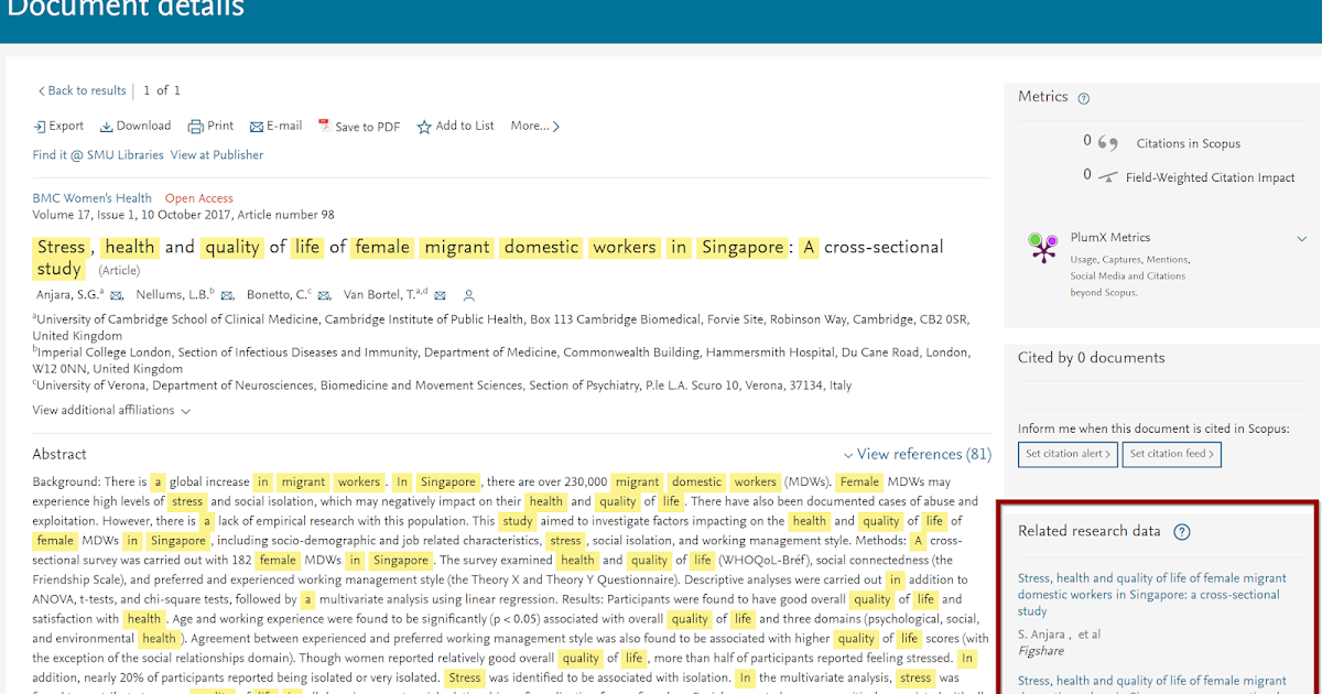 Aaron Tay's Musings about librarianship : How does Scopus find and link ...