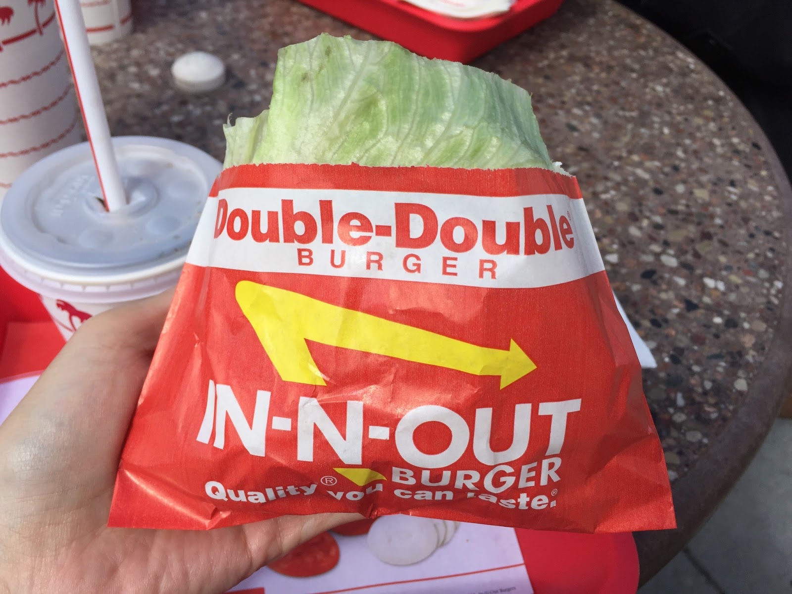 Double-Double Protein Style From IN-N-OUT / IN-N-OUTのダブル・ダブル プロテインスタイル ...