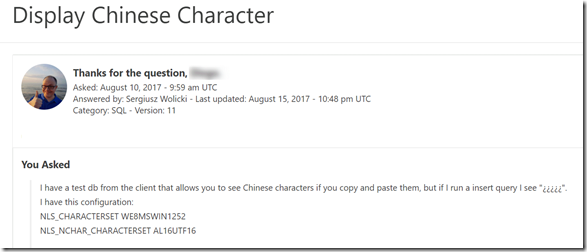 PL-SQL Argentina: Ask TOM se agranda!