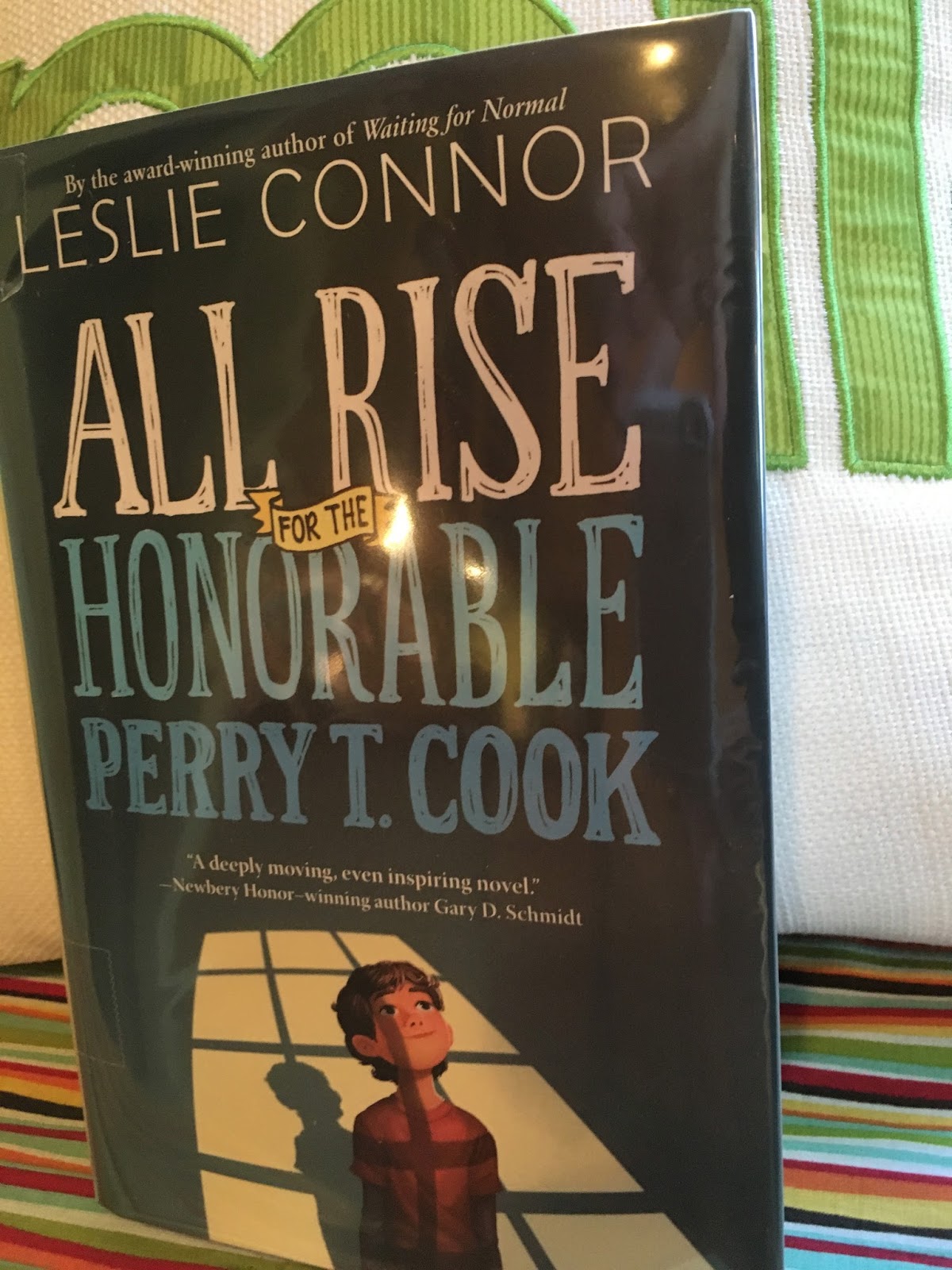 Librarian Leaps: All Rise for the Honorable Perry T. Cook by Leslie Connor