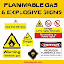 Flammable Gas & Explosive Signs - SafetySignsPH.com Philippines