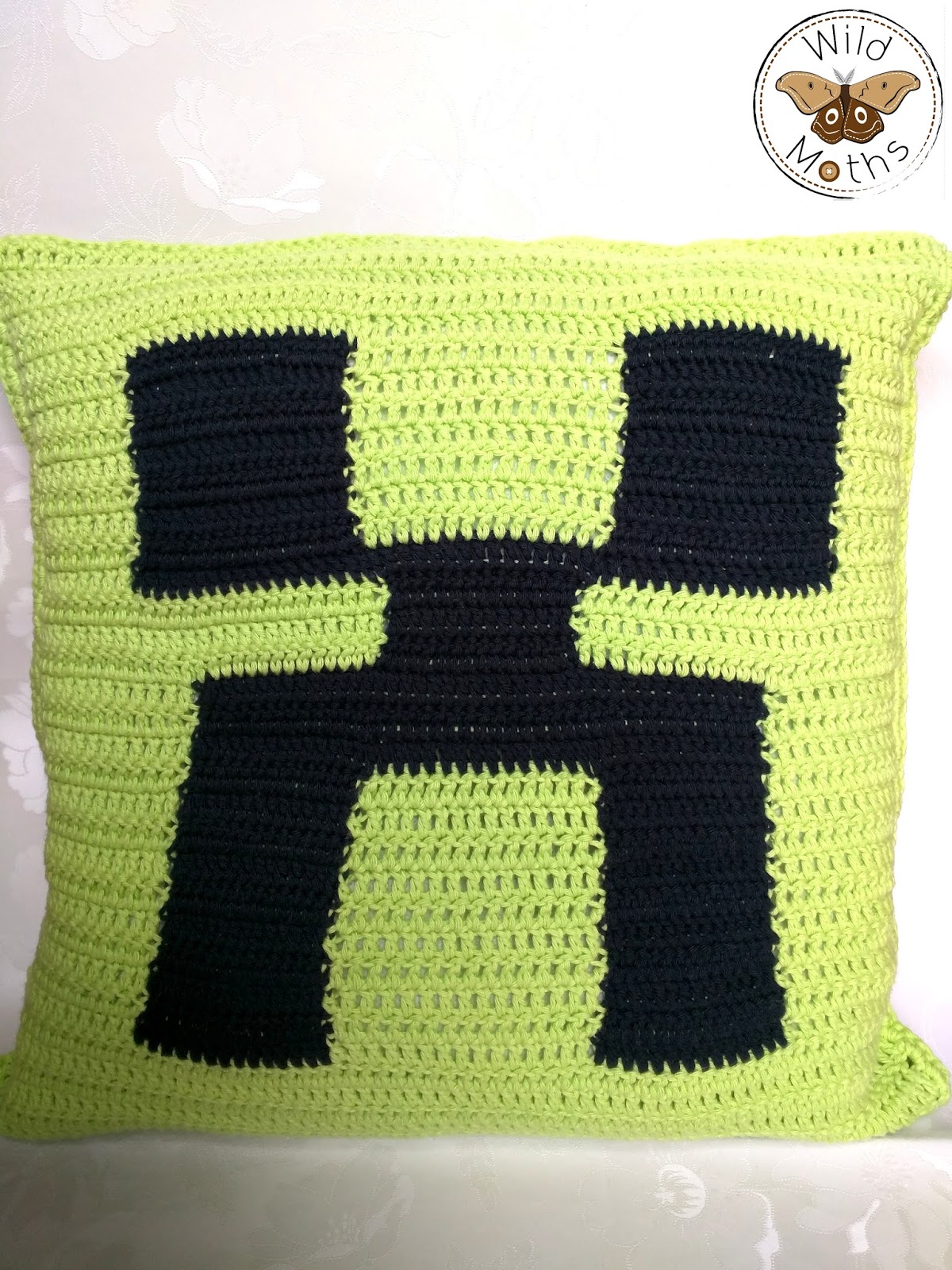 Wildmoths Handcrafted Creations: Minecraft Pillow