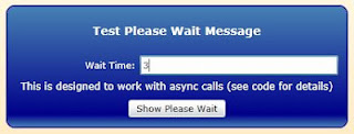 Jeremy Bytes: XAML App Review - Part 4: Please Wait Screen