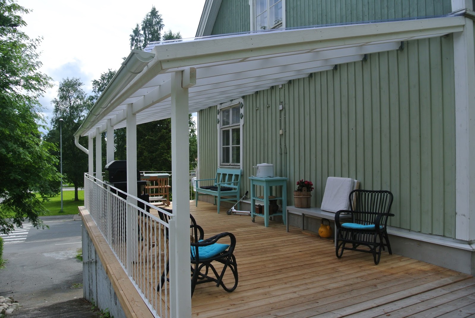 KARULIINAn Oivalluksia Otsolassa: Terassikuvia vihdoin