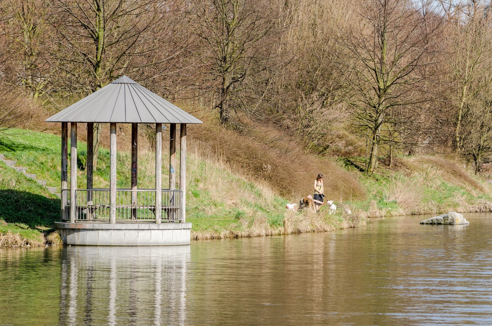 la ville de liege et ses quartiers: Liege - le canal de l'ourthe a ...
