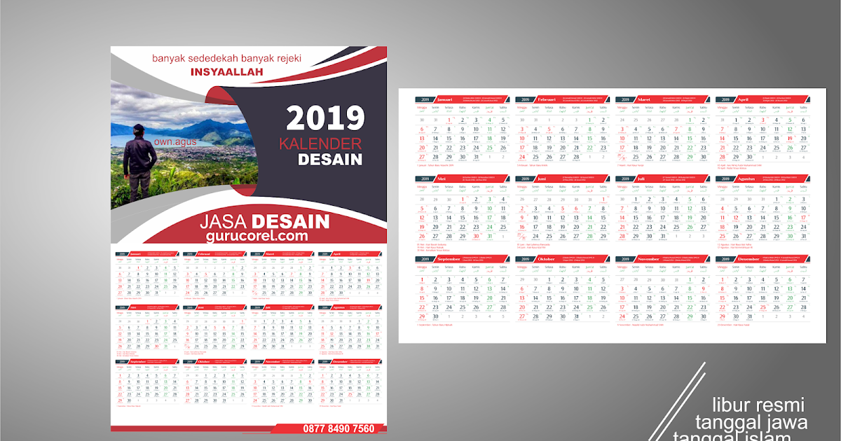 31+ Desain Kalender Free