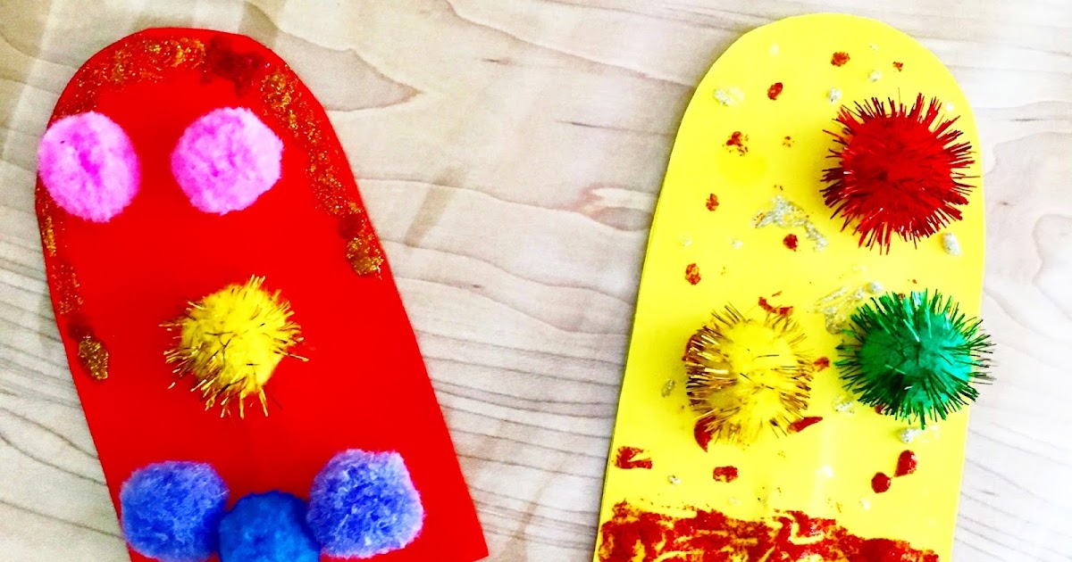 The days with nanny: Paper ice cream/ glace en papier.