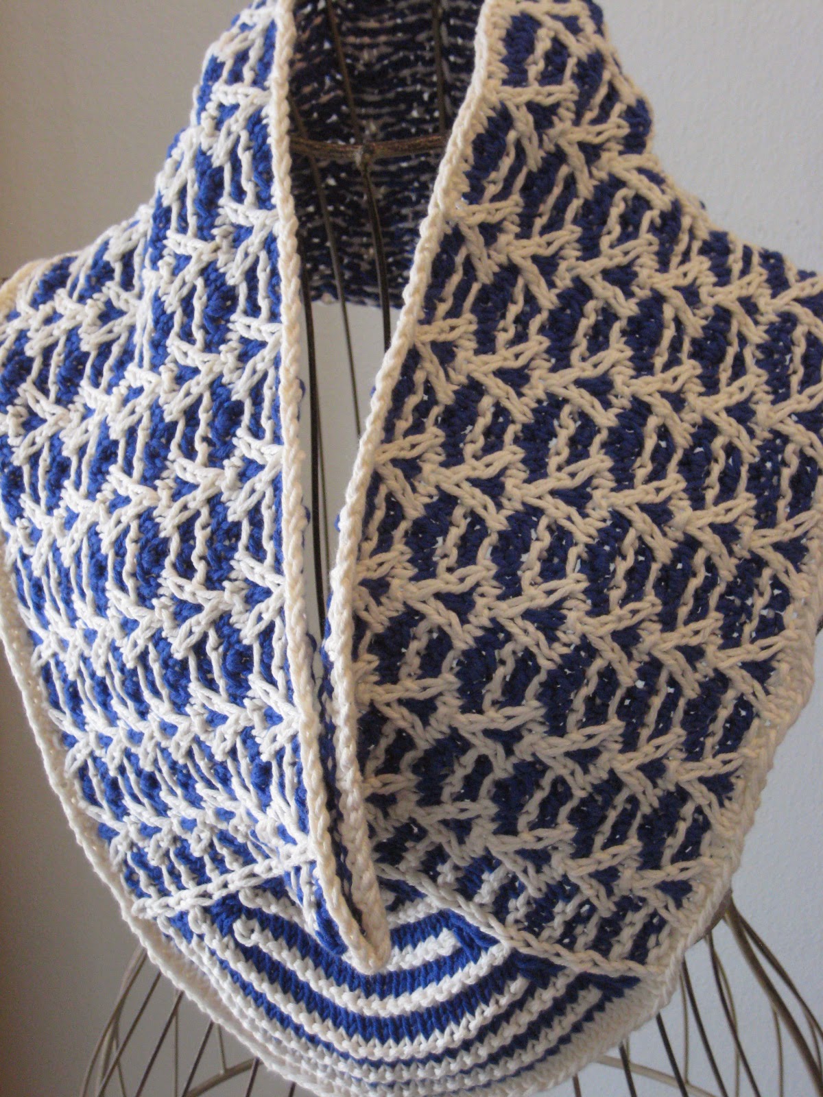 Balls to the Walls Knits: Tons of Triangles Cowl